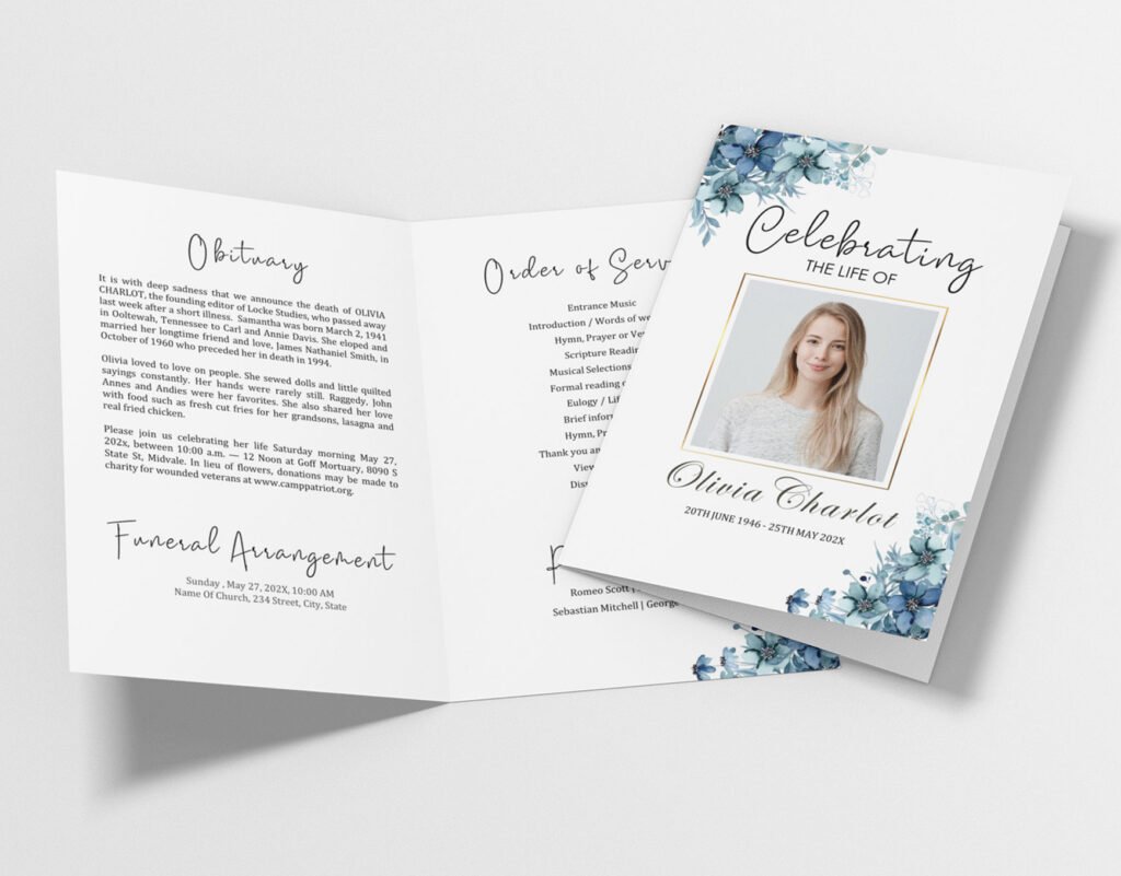 Download Funeral Program Template Designs For Word & PPT