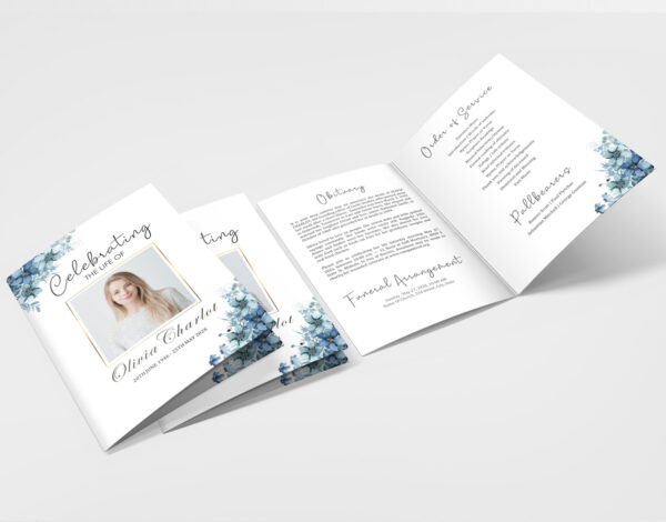 Celebration Of Life Program Template For Word & PowerPoint